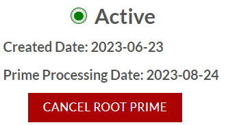 I wish to cancel my ROOT Prime before my next order – The ROOT Brands